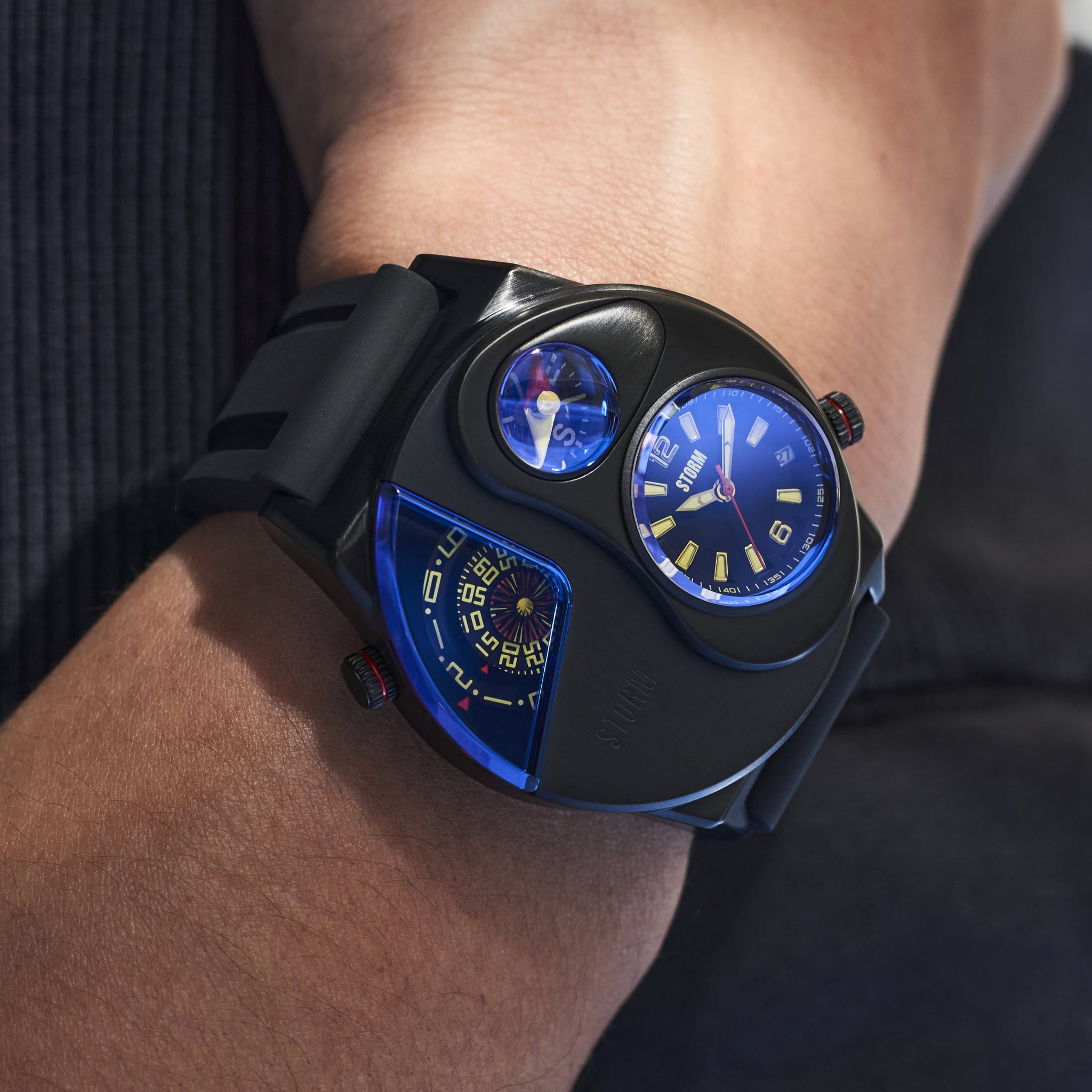 Men's STORM Watch NAVITREK RUBBER SLATE BLUE (47538/SL/B ...