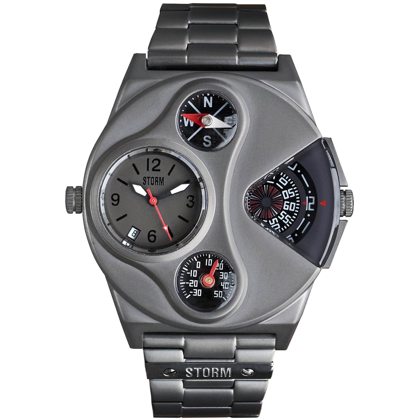 Men's STORM V2 Navigator IP Matt Grey Watch (47246/IP/GY ...