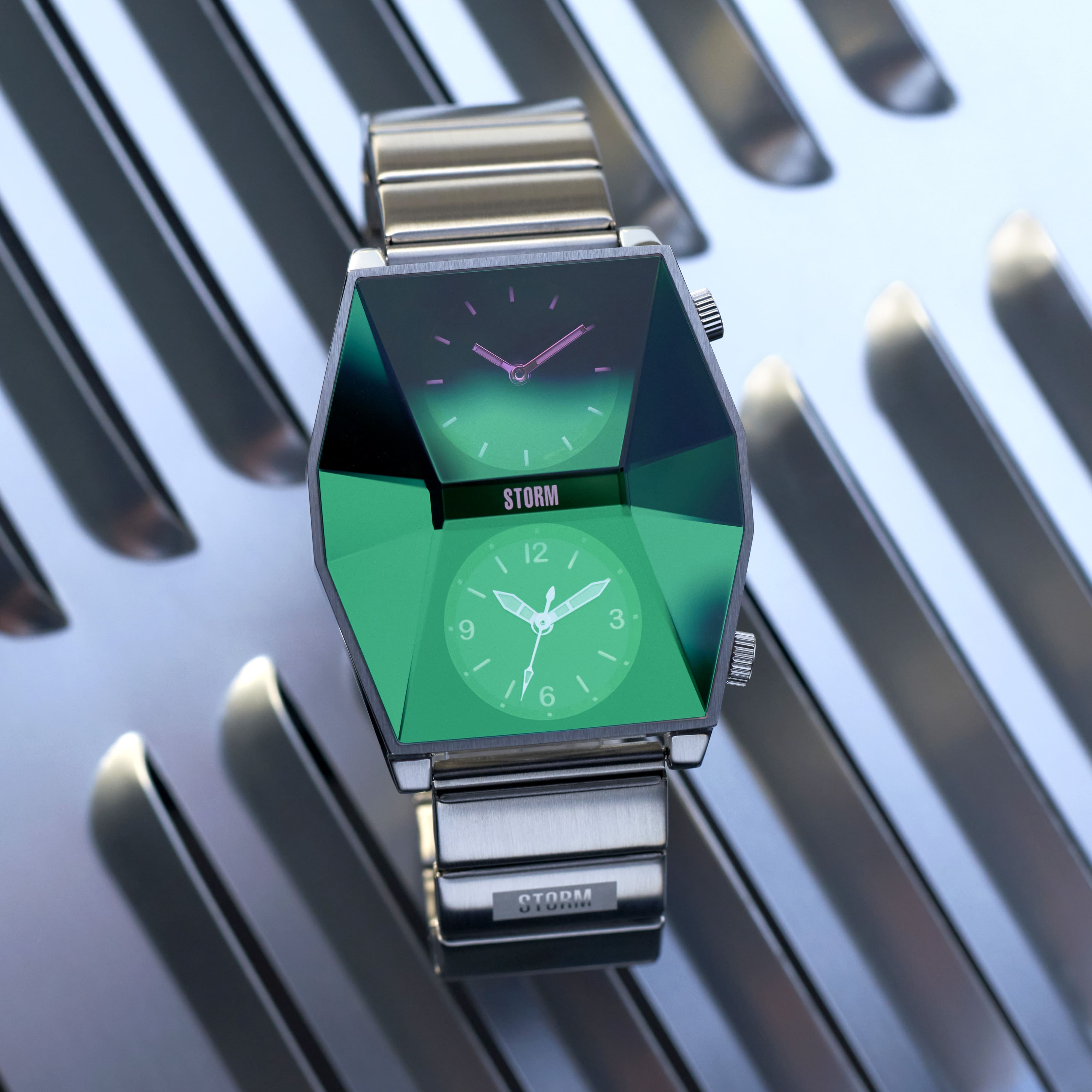 Men's STORM Watch ZAREX LAZER GREEN (47561/GN) - StormWatches.com ...