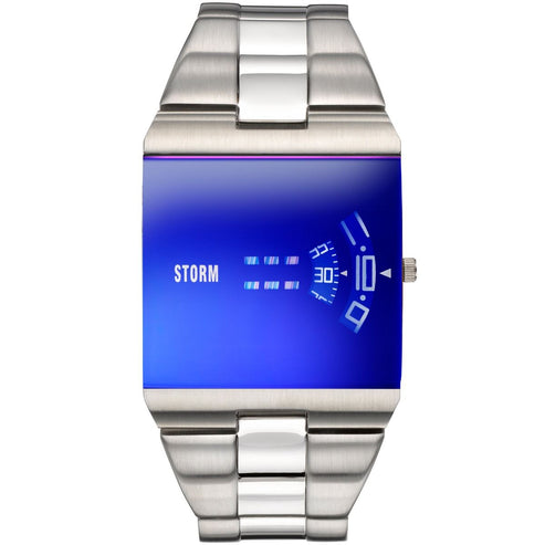 Men's STORM New Remi Sq Lazer Blue Watch (47430/LB) - – STORM Watches